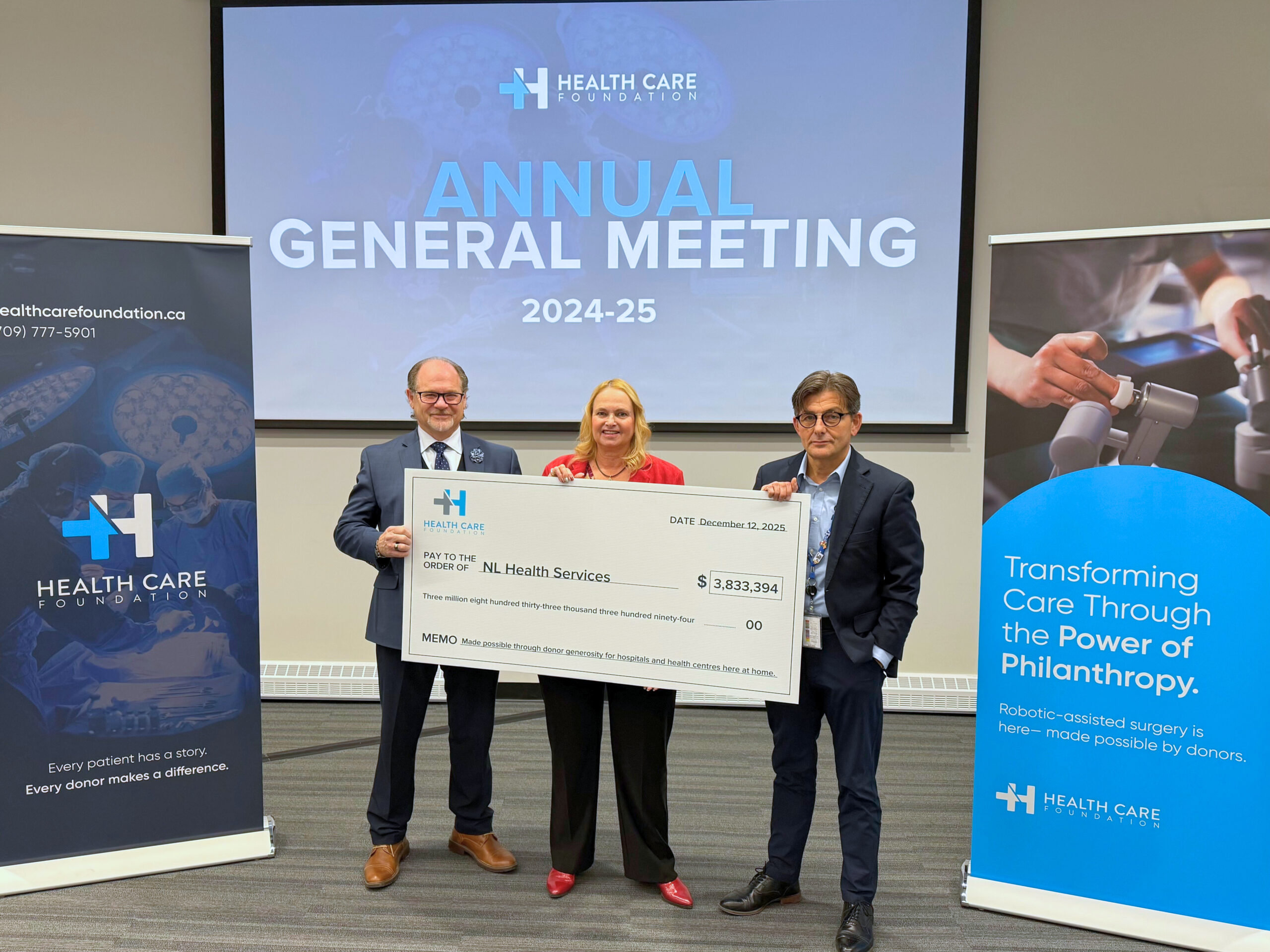 Health Care Foundation Transfers Record $3.83 Million to NL Health ...